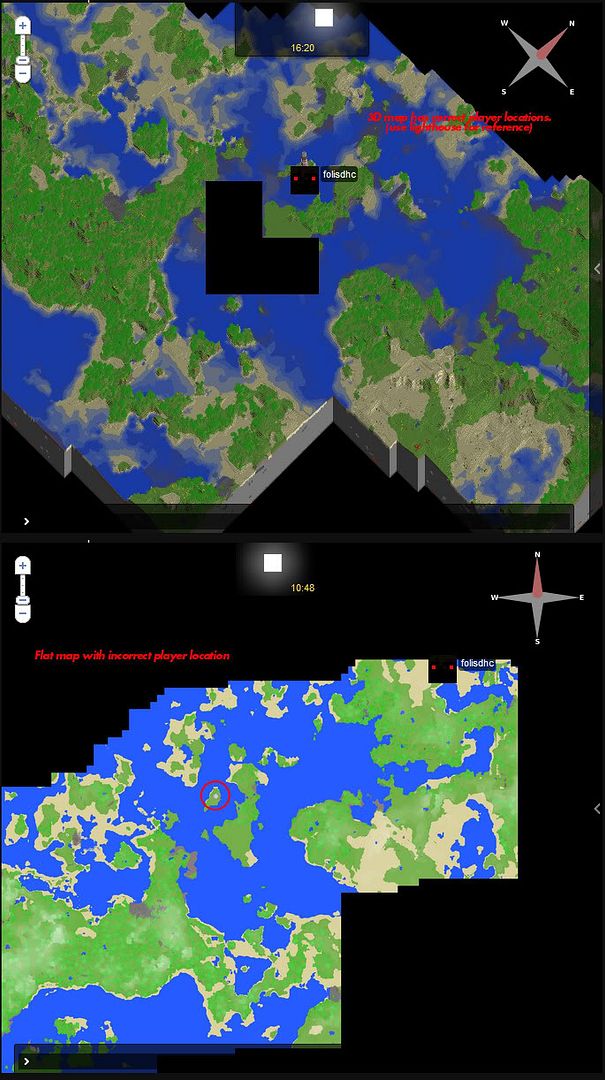 Incorrect Player Positions in Flat Map · Issue #138 · webbukkit/dynmap · GitHub