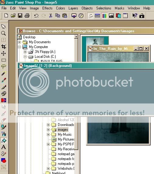 Creating a background with Jasc Paint Shop Pro 7 or 8 - a column by ...