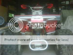 Nice 350x mods - any info on them? (dual exhaust, axle guard, rack ...