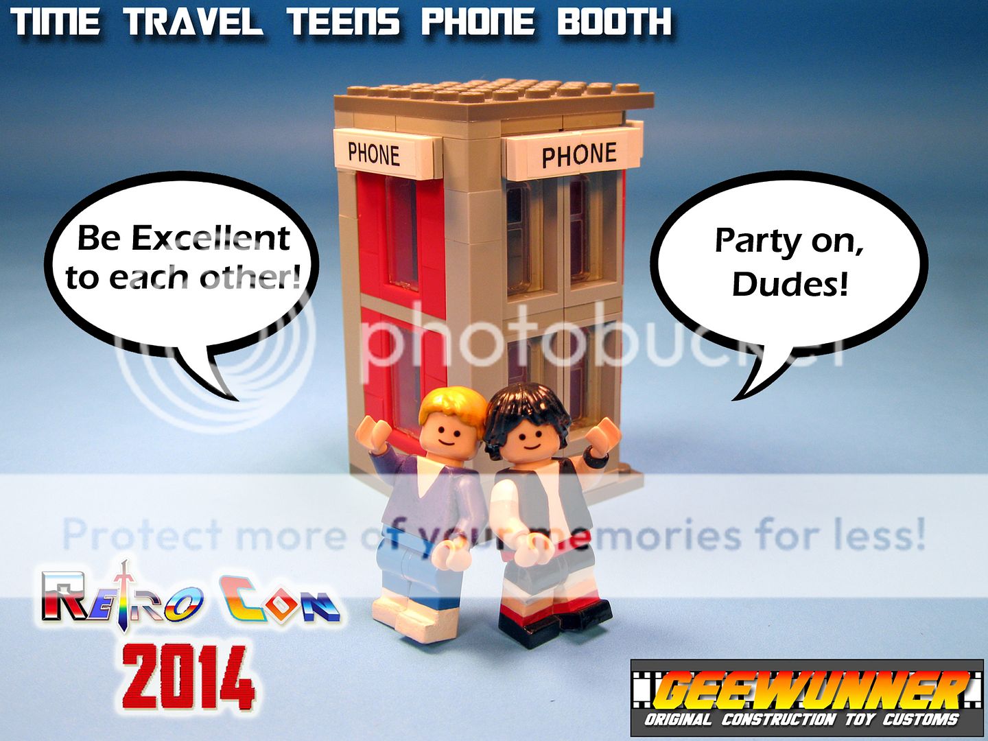 Win a Custom Bill & Ted LEGO set at Retro Con!