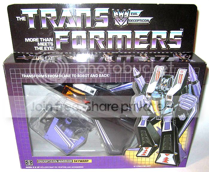 The Decepticon Jets Of 1984!