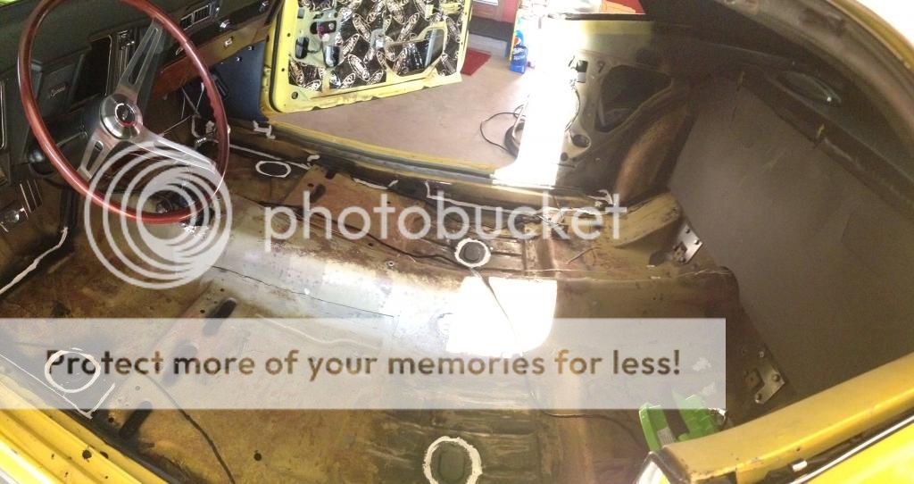 PICS: Painted/Rust Encapsulator Floor Pan before/after | Team Camaro Tech