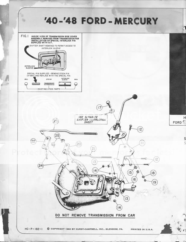 Early Ford 40-48 Hurst Install | The H.A.M.B.