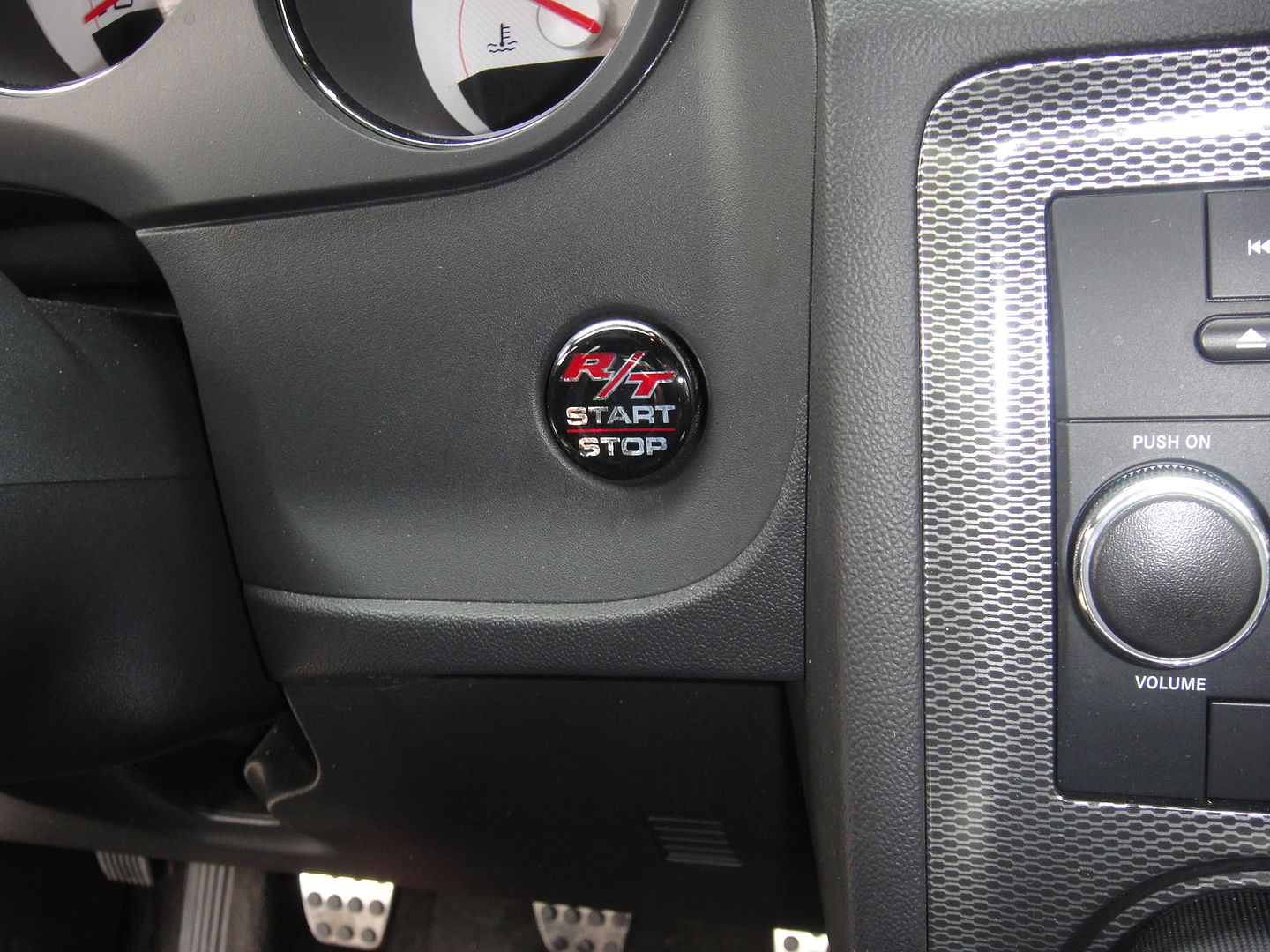 Red Push Start Button | Dodge Challenger Forum