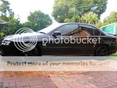 VZ SV6 Rims F/S Powdercoated black | Just Commodores