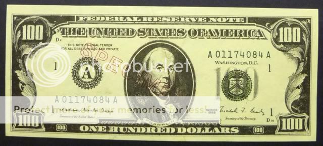 SPECIMEN $100 1988 - Paper Money Forum