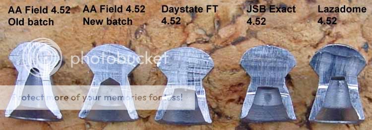 Pellets: AA vs JSB - Airguns & Guns Forum