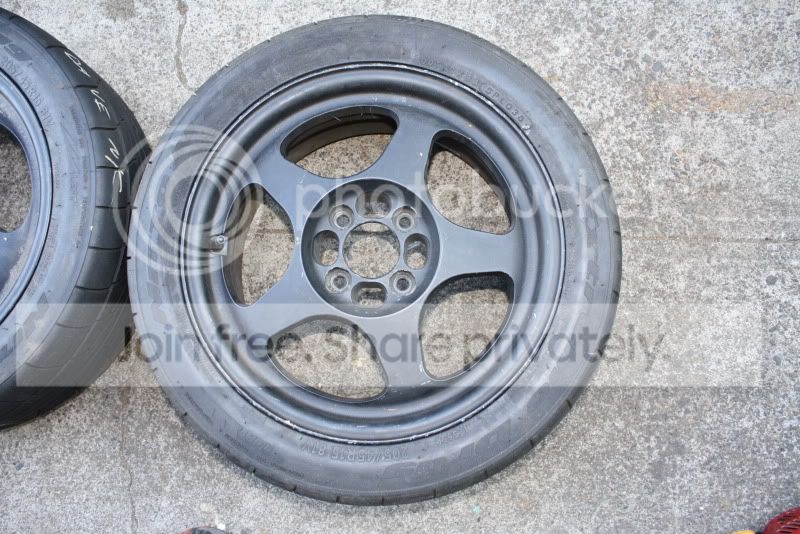 205/45/15 Nitto NT555R Drag Radials on 4x100 15" Lightweight Wheels ...