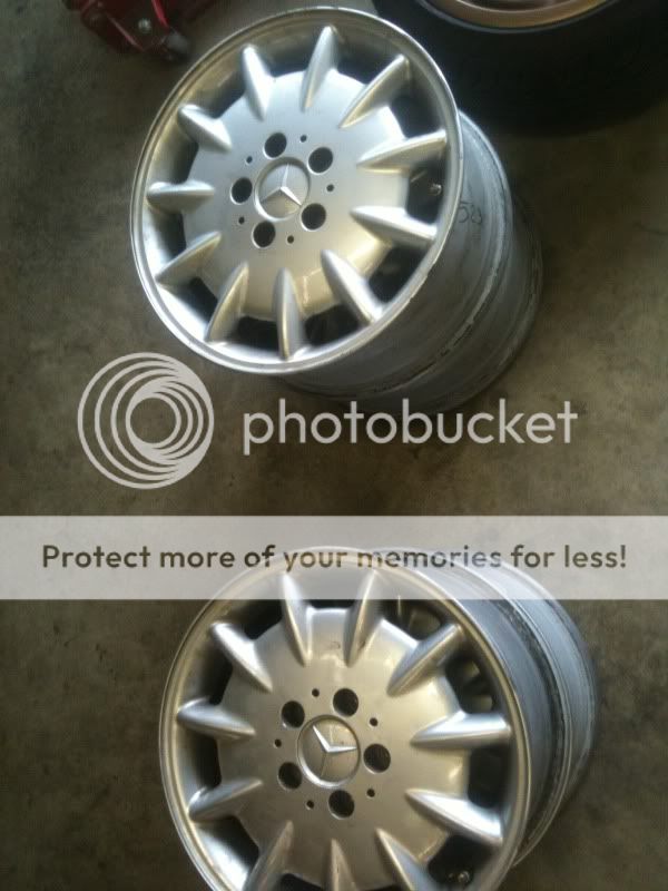 16" mercedes wheels with adapters 5x100 | VW Vortex - Volkswagen Forum
