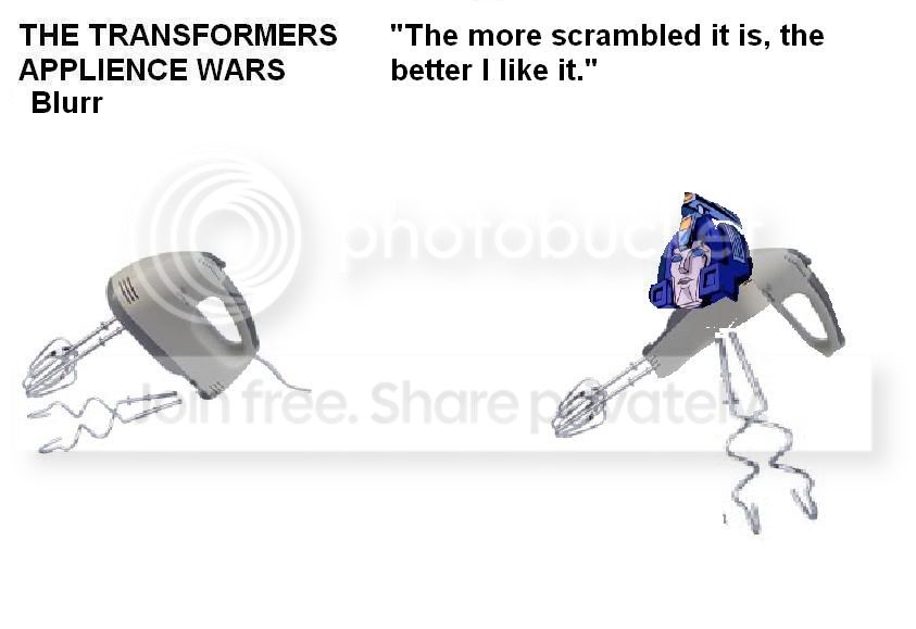 2D Artwork: - Transformers:The Appliance Wars | TFW2005 - The 2005 Boards