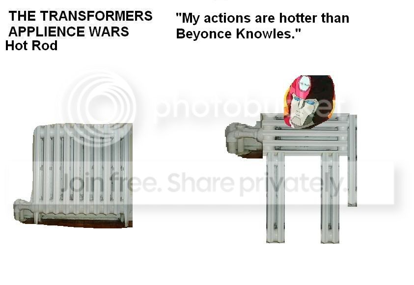 2D Artwork: - Transformers:The Appliance Wars | TFW2005 - The 2005 Boards