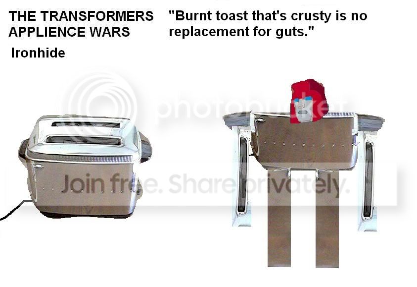 2D Artwork: - Transformers:The Appliance Wars | TFW2005 - The 2005 Boards