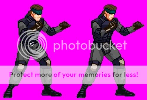 The Mugen Fighters Guild - SOLID SNAKE Sprite Patch (Updated Face By ...