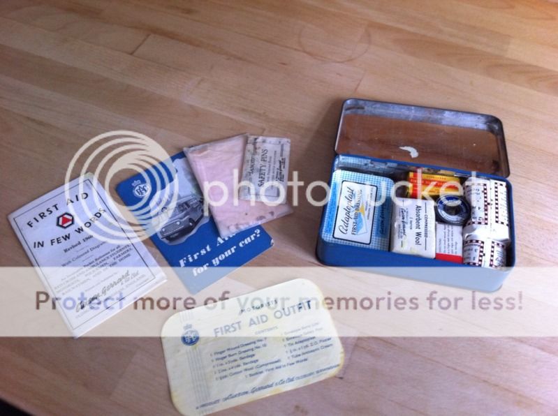 1960's RAC First Aid Kit- Sold | Volkswagen Type 2 Early Bay Forum
