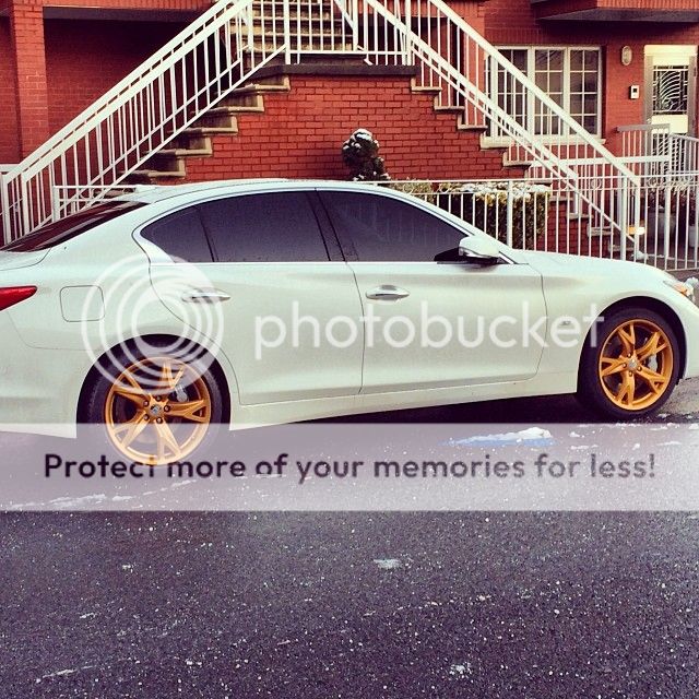 Moonlight White and Gold Wheels | Page 2 | Infiniti Q50 Forum