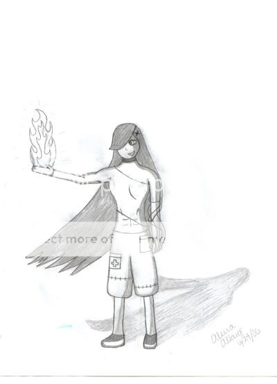 Xtatik Arts [ >>>>>Angel-ish Girl Sketch